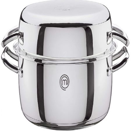 MasterChef Hot Pot With Glass Lid 28 cm - 5.5 L - Makhsoom