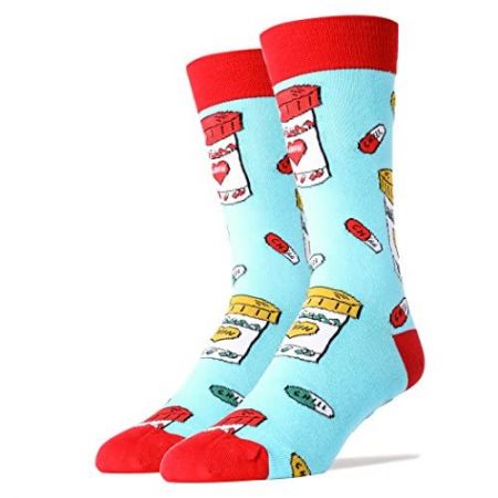 Oooh Yeah Socks Womens Crew Chill Pill Size 36 to 41 - Makhsoom