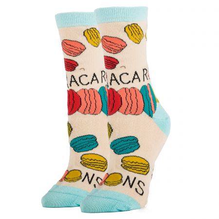 Oooh Yeah Socks Womens Crew Macarons Size 36 to 41 - Makhsoom