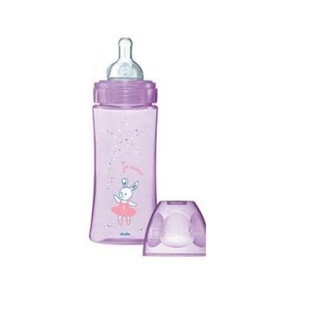 Dodie Baby Bottle Anti Colic Initiation Purple 330 ml 6M+ - Makhsoom