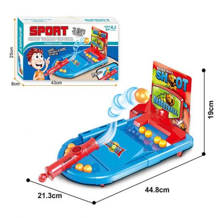 2 in 1 Ball Shoot Game Set 3+ Years - Makhsoom