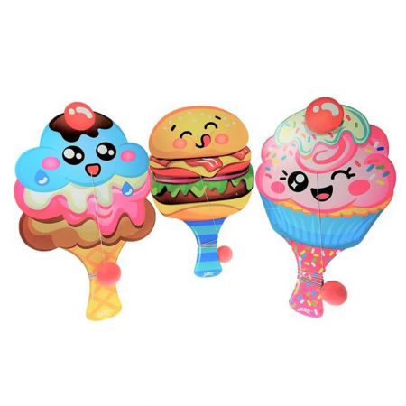 Jaru Yummerz Paddle Ball With String Assorted 1 Pc 4+ Years - Makhsoom