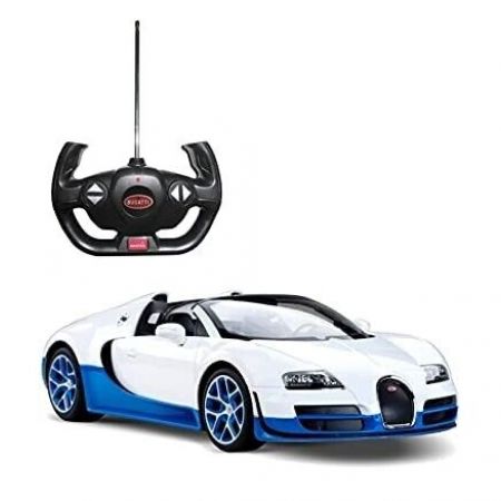 Rastar R/C 1:14 Bugatti Grand Sport Vitesse S23 White 8+ Years - Makhsoom