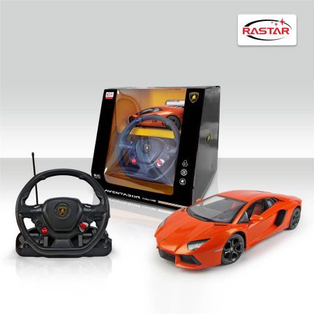Rastar R/C 1:14 Aventador LP700 With Steering Wheel Controller S23 6 ...