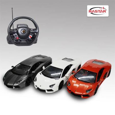 Rastar R/C 1:14 Aventador LP700 With Steering Wheel Controller S23 6 ...