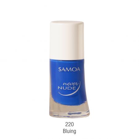 Samoa Never Nude Nail Polish 10 ml - 220 Bluing - Makhsoom