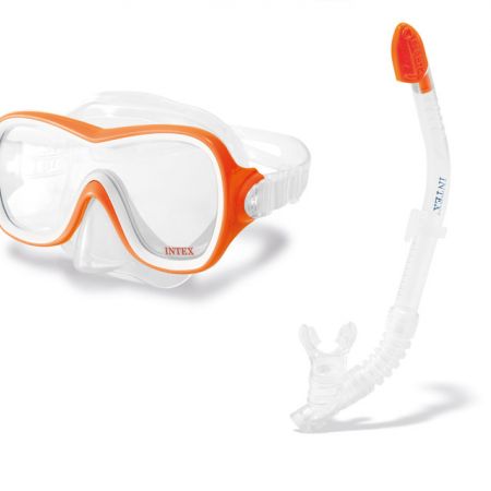 Intex Wave Rider Swim Mask and Snorkel Set 8+ Years - Makhsoom