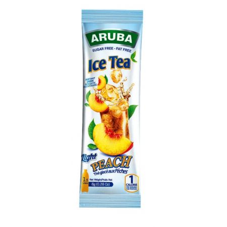 Aruba Ice Tea Sugar Free Peach - 8 g - Makhsoom