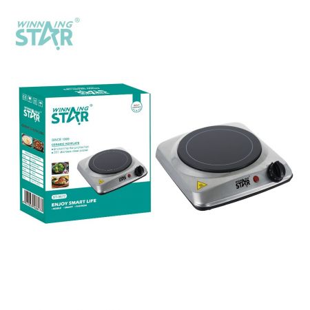 Winning Star ST-9672 Single Burner Ceramic Heater 177mm - 1200W - Makhsoom