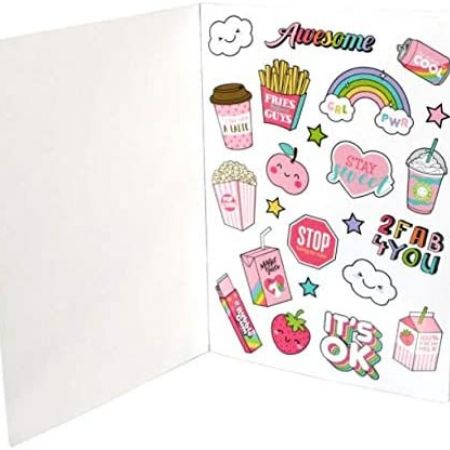 Super Cute Sticker Books Over 250+ Stickers - Makhsoom