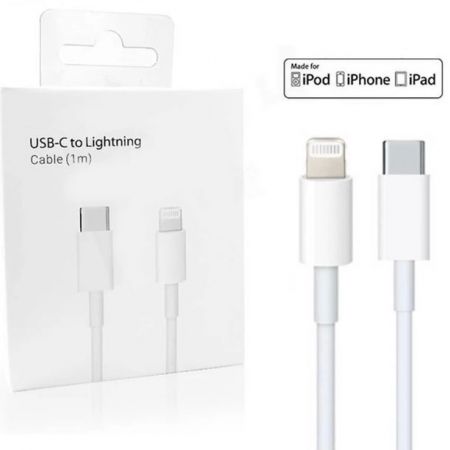 Charging Cable Usb C To Lightning - 1 Meter - Makhsoom