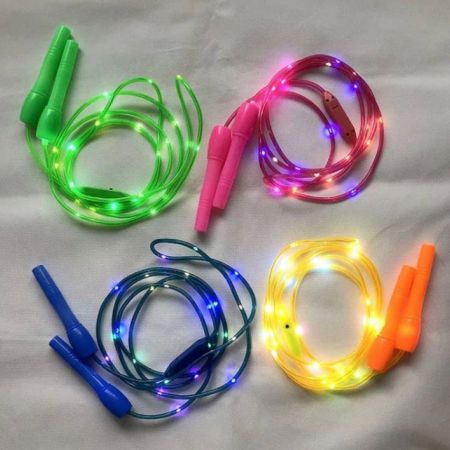 Jumprope Led Lights Exercise Toy Indoor Outdoor Jump Rope - 110 Inches ...