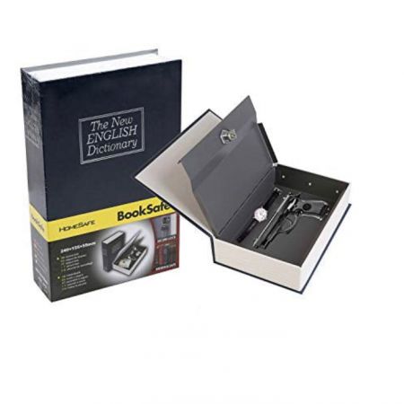 Hidden Dictionary Book Safe Money & Savings Box Safe Key Lock - Small ...