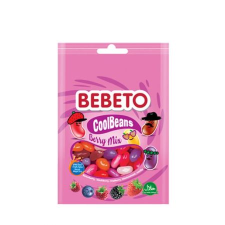Bebeto Jelly Beans Berry Mix - 60 g - Makhsoom