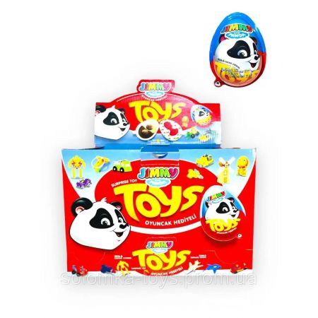 Tayas Jimmy Egg Toy Blue 1 Egg 20 g - Makhsoom