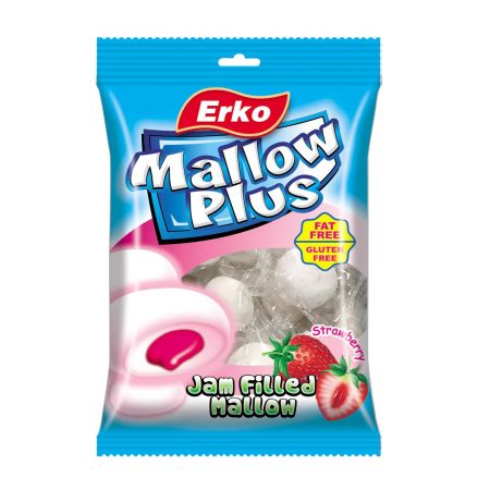 Erko Box of Jam Filling 14g Strawberry - 24 Pcs - Makhsoom