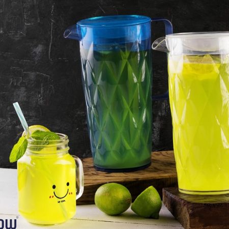 Rainbow Water / Juice Jug - Transparent - Makhsoom