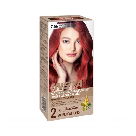 Insta C7.66 Hair Color - Intense Red Blonde - Makhsoom