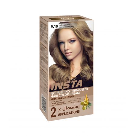 Insta C9.19 Hair Color - Very Light Matt Blonde - Makhsoom