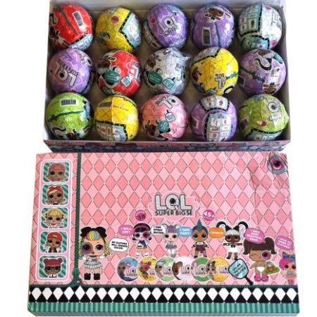 LoL Super Bigse Surprise Ball Assorted 1 Pc 8 cm - Makhsoom