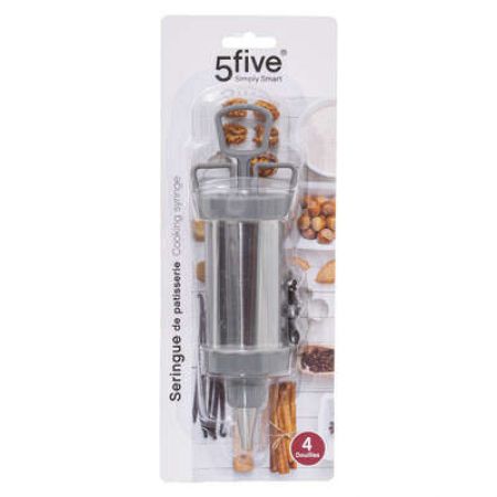 JJA Pastry Syringe Filler Stainless Steel and Polypropylene - Makhsoom