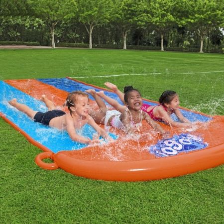 Bestway H20GO Triple Lane Water Slip and Slide 3+ Years - Makhsoom