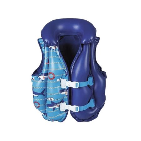 Bestway Little Kids Inflatable Swim Life Vest 3+ Years - Pink - Makhsoom