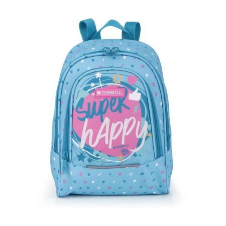 Gabol Confetti Small Backpack 1-Part #232605/2023 Light Blue - 24 x 30 ...