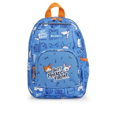 Gabol Friends Small Backpack 1-Part #233187/2023 Blue - 22 x 30 x 16 cm ...