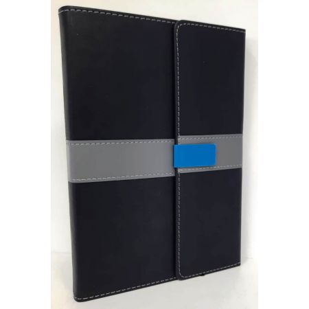 Mascube Leather Notebook A5 Lined With Metal Flap 120 Sheets-80Gr # ...