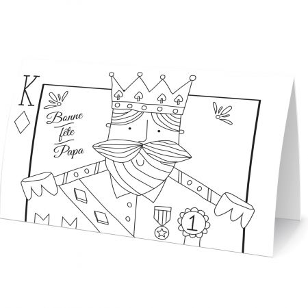Samdesign Father's Day French Card - 15.8 x 11.1 cm - Makhsoom
