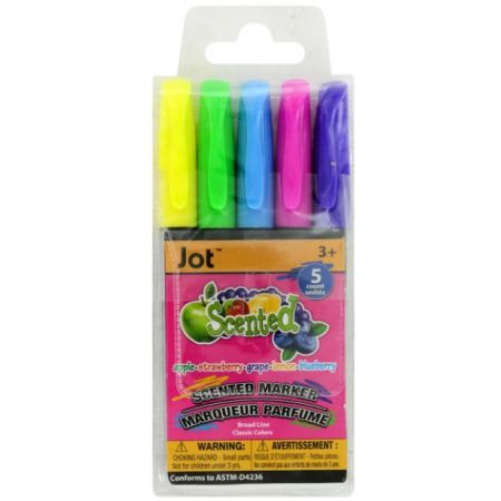 Set Of Jot Fruit Scented Markers 5 Pcs - Makhsoom