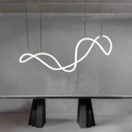 Light-Mode Decorative Suspension Light 360Freestyle Linear Pendant Lamp ...