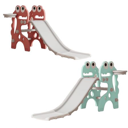 Two Steps Slides For Kids 1+ Years - 135 x 68 x 31 cm - Pink - Makhsoom