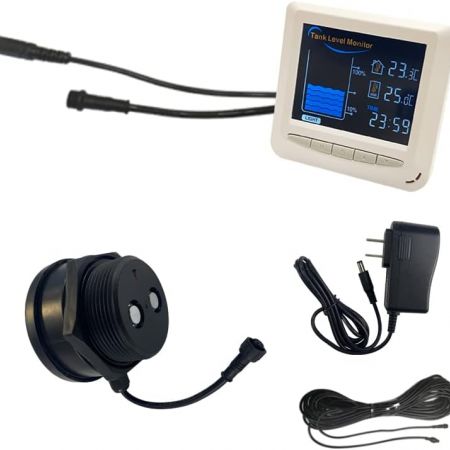 EPTTECH Smart TLC 2101 Ultrasonic Liquid Level Controller With LCD ...
