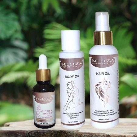 Belleza Organic SkinCare Natural Hair Oil - 150 ml - Makhsoom