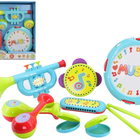 Infunbebe Musical Band Set of 10 Pcs 2+ Years - Makhsoom