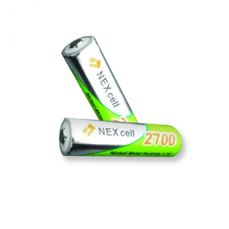 Nexcell AA Rechargeable Battery 2700 mAh Pack of 2 - B43B - Makhsoom