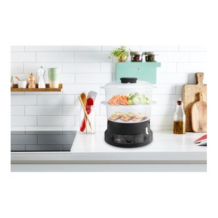 Tefal Mini Compact Steam Cooker , 2 Bowls, Rice Bowl - 800 W - Makhsoom