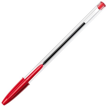 Box Of Ballpoint Pen Red 50 Pcs - Makhsoom