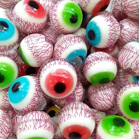 Eyeball Gummy Soft Candy with Sweet Center 1 Pc 10 g - Makhsoom