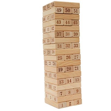 Jenga Numbered 8+ Years - Makhsoom