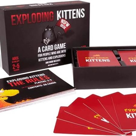 Exploding Kittens Black NSFW 30+ Years - Makhsoom