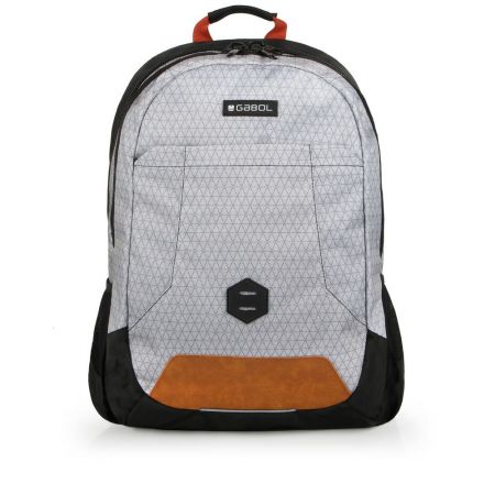 Gabol Cubic Backpack 2 Parts 310477 Black/Grey - 34 x 46 x 20 cm - Makhsoom