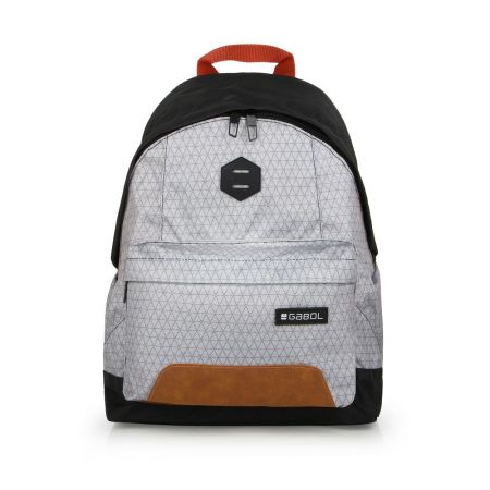 Gabol Cubic Backpack 1 Part 310403 Black/Grey - 31 x 40 x 14 cm - Makhsoom