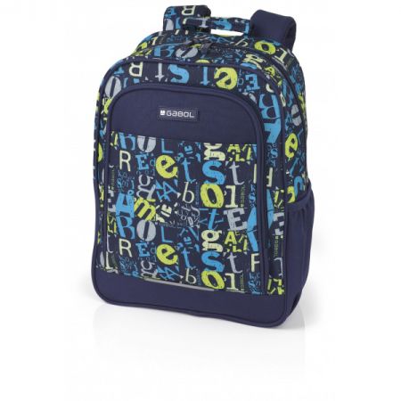 Gabol Marker Backpack 2 Parts 222602 MultiColor - 29 x 38 x 12 cm ...