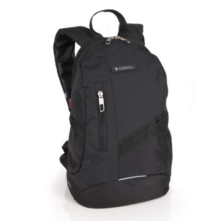 Gabol Park Backpack 1 Parts 221454 Black - 26 x 39 x 15 cm - Makhsoom
