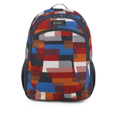 Gabol Stick Backpack For Teenagers 2 Parts 225696 Multicolor - 34 x 46 ...
