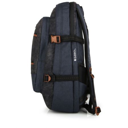 Gabol Zen Backpack 3 Parts 310578 Dark blue/Grey - 31 x 52 x 16 cm ...