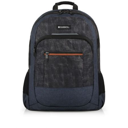 Gabol Zen Backpack 2 Parts 310577 Dark blue/Grey - 34 x 46 x 20 cm ...